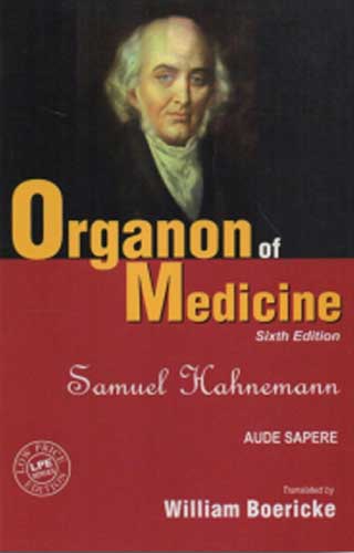 Organon of Medicine Book by Samuel Hahnemann